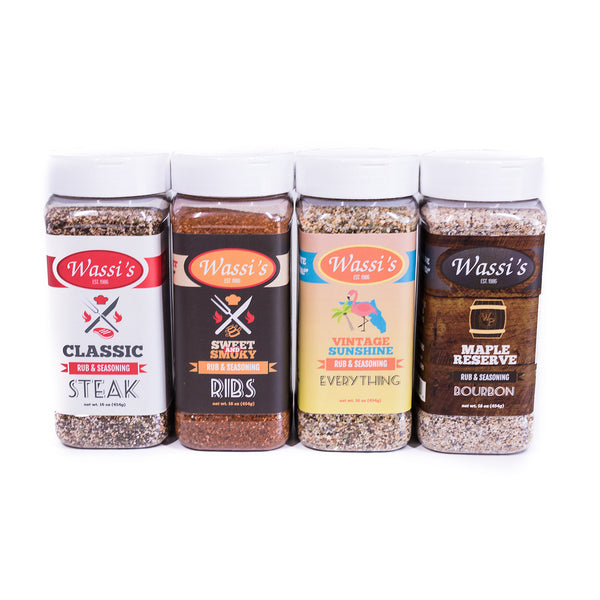 Buy Wassi's Rubs - Wassi's Complete Rub Set – Wassi's Rubs & Sauces