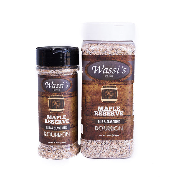 Wassi's Meat Market Rubs - Maple Reserve Bourbon Rub – Wassi's Rubs ...
