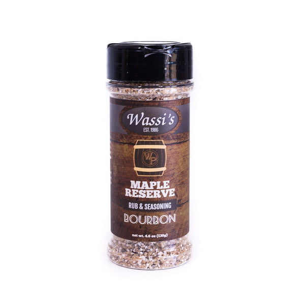 Wassi's Meat Market Rubs - Maple Reserve Bourbon Rub – Wassi's Rubs ...