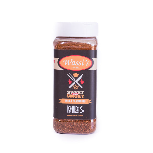 Wassi's Sweet & Smoky Rib Rub – Wassi's Rubs & Sauces