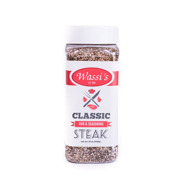 Wassi's Rubs - Wassi's Classic Steak Rub – Wassi's Rubs & Sauces